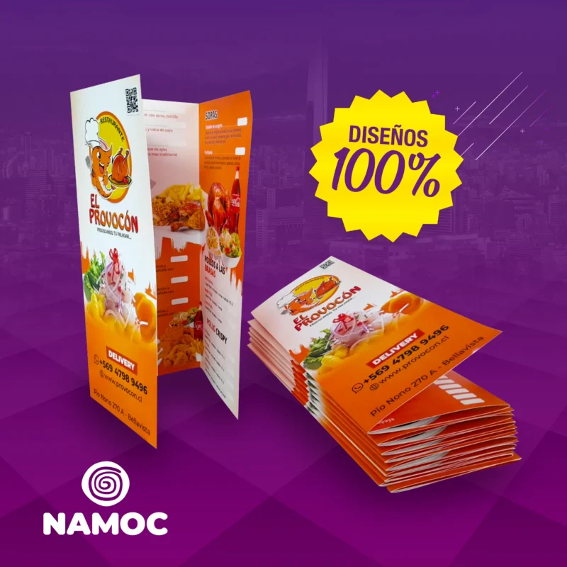Trípticos o dípticos » Namoc Publicidad